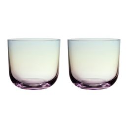 Glas "Wassergl&auml;ser Like Glass 280 ml 2er Set", 2 tlg., bunt, LIKE. BY VILLEROY & BOCH, Trinkgef&auml;&szlig;e