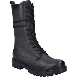 Josef Seibel Damen Stiefel "Marta 29, asphalt", Gr. 36, grau, Obermaterial: 100% Rindsleder Leather cow., Schuhe
