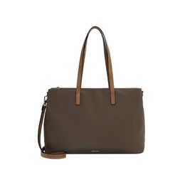 Tamaris Damen Shopper "Shopper TAS Gertraud", grau, Polyurethan, Taschen