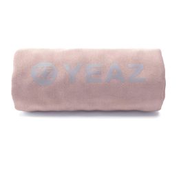 YEAZ Sporthandtuch "Yoga Handtuch SOUL MATE", 1 Stk., Polyester, beige, Handt&uuml;cher