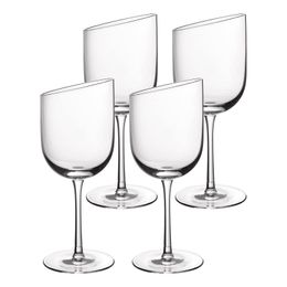 Villeroy & Boch VILLEROY & BOCH Rotweinglas "Rotweingl&auml;ser NewMoon 405 ml 4er Set transparent", 4 tlg., bunt, Trinkgef&auml;&szlig;e