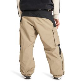 Quiksilver Herren Snowboardhose "Snow Down Cargo"fallen rock ripstop, Gr. XS, Obermaterial: 100% Microfaser;, Hosen