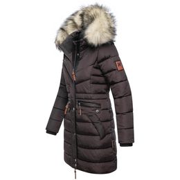 Navahoo Damen Steppmantel "Paula", braun, Gr. 4XL, Oberstoff: 100% Polyester. Futter: 100% Polyester. Wattierung: 100% Polyester. &Auml;rmelfutter: 100%