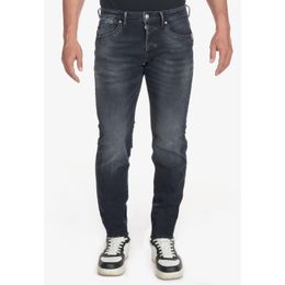 Herren Slim-fit-Jeans "700/11", grau, Gr. 33, Le Temps Des Cerises, 99% Baumwolle, 1% Elasthan, Jeans, im Slim Fit-Schnitt