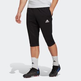 Trainingshose adidas Performance "ENT22 3/4 PNT", Herren, Gr. M, N-Gr, schwarz, Obermaterial: 100% Polyester, 3/4-L&auml;nge, Hosen Trainingshose