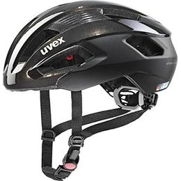 Uvex Rise CC Rennrad-Helm black - goldflakes matt 52-56 cm