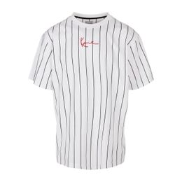 Karl Kani Herren T-Shirt "Karl Kani Herren", schwarz-wei&szlig;, Gr. XS, gestreift, 100% Baumwolle, Shirts
