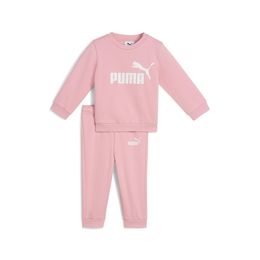 Puma Jungen Jogginganzug "Essentials Minicats Crew Jogginganzug Kinder", rosa, Gr. 86, Obermaterial: 32% Polyester, 68% Baumwolle; Rippe: 3%