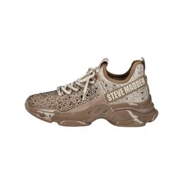 Steve Madden Damen Sneaker "Steve Madden Sneaker Textil", Gr. 39, beige, Textil, Schuhe