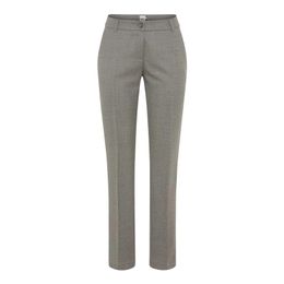 Brax Damen Jogginghose "Style MARON"grau, Gr. 23, Web, 98% Schurwolle, 2% Elasthan, Hosen