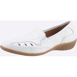 Classic Basics Damen Slipper, Gr. 39, beige, Glattleder, Basic, Schuhe