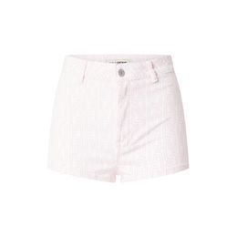pimkie Shorts Damen Gr&ouml;&szlig;e 29 ecru / rosa