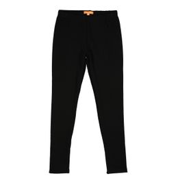 STACCATO M&auml;dchen Thermohose, schwarz, Basic, Gr. 164, unifarben, Oberstoff: 65% Polyester, 30% Biber, 5% Elasthan., Hosen, gef&uuml;ttert