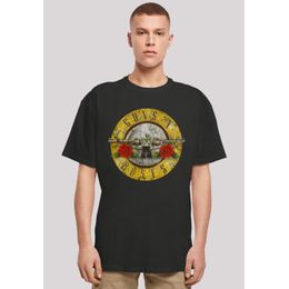 F4NT4STIC Damen T-Shirt "Guns 'n' Roses Vintage Logo Black", schwarz, Gr. 4XL, Obermaterial: 100% Baumwolle, Shirts, Premium Qualit&auml;t