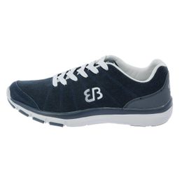 Br&uuml;tting BR&Uuml;TTING Damen Sneaker "Freizeitschuh Dallas", Gr. 43, blau, Veloursleder, Schuhe