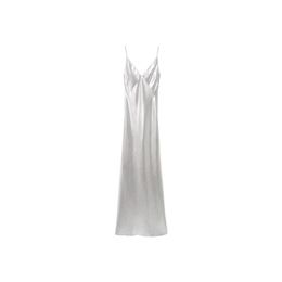 Mango Abendkleid 'Marta' Damen Gr&ouml;&szlig;e 36 silber Winterkleid