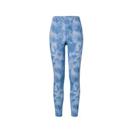 Tchibo - 7/8-Sporttight - Gr. XXL - hellblau/print