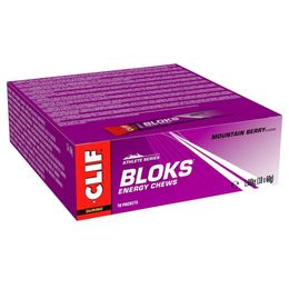 CLIF BAR Clif Shot Bloks Mountain Berry Karton (18 x 60g) Ern&auml;hrung Unisex