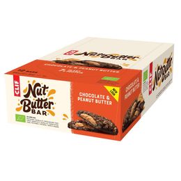 CLIF BAR Nut Butter Energie Riegel - Chocolate Peanut Butter (12 x 50 Ern&auml;hrung Unisex