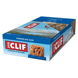 CLIF BAR Energie Riegel - Chocolate Chip Karton (12 x 68g) Ern&auml;hrung Unisex
