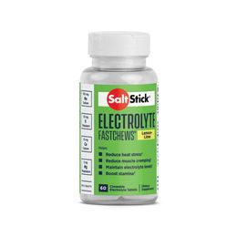 SaltStick FastChews Lemon Lime - Dose (60 Tabs) Ern&auml;hrung Unisex