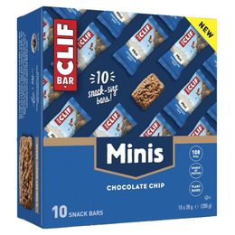 CLIF BAR MINI Riegel Chocolate Chip Karton Karton (10 x 28g) Ern&auml;hrung Unisex