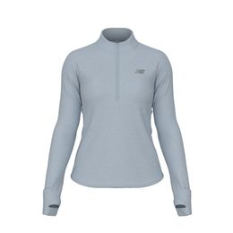 New Balance Athletics Heat Grid 1/2 Zip Bekleidung Damen blau M