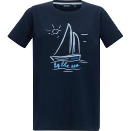 Regatta Filandra IX Damen T-Shirt blau 44 - Damenshirts, -blusen & -pullover