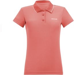 Regatta Maverik V Damen Poloshirt orange 40 - Damenshirts, -blusen & -pullover