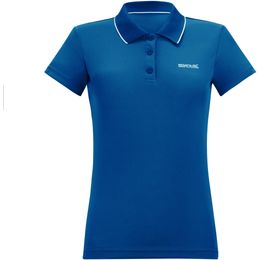 Regatta Maverik V Damen Poloshirt blau 42 - Damenshirts, -blusen & -pullover