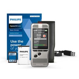 Philips PocketMemo DPM6700 digitales Diktierger&auml;t-Set 4 GB