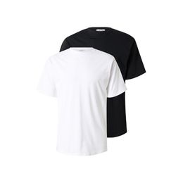 ABOUT YOU Shirt 'Ramon' male Black, White size S