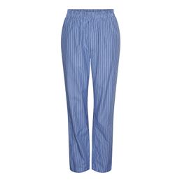 Pieces Hose 'Assra' Damen Gr&ouml;&szlig;e 40 marine / hellblau