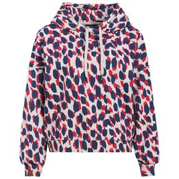 Gina Damen Hoodie mit Allover-Print