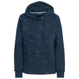 Gina Damen Hoodie mit Allover-Stickerei