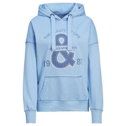 Gina Damen Hoodie mit Stickerei