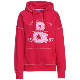 Gina Damen Hoodie mit Stickerei