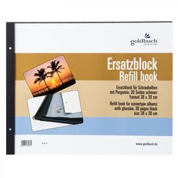 Goldbuch Ersatzblock 83 077 schwarz 38x30 cm f&uuml;r Schraubalben 31x39cm