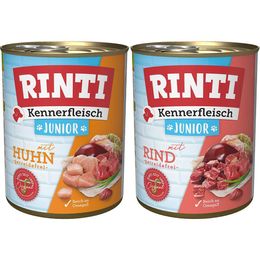 Rinti Kennerfleisch Junior Mixpaket 24x800g