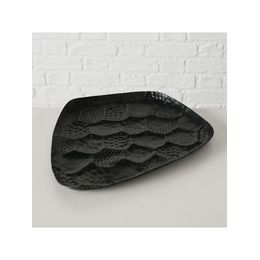 Boltze Tablett "Tayo" in Schwarz - (B)28 cm - 51% | Aufbewahren-servieren
