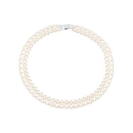 Pearline Perlen-Halskette in Wei&szlig; - (L)40 cm - 83% | Schmuck