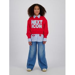 Vingino Sweatshirt "Nomee" in Rot - 49% | Gr&ouml;&szlig;e 128 | Kinder-sweatshirts-jacken