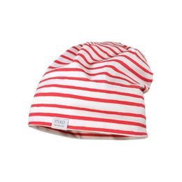 MaxiMo Beanie in Rot/ Wei&szlig; - 16% | Gr&ouml;&szlig;e 49 cm | Baby-muetzen