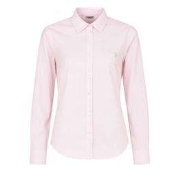 U.S. Polo Assn. Hemd - Slim fit - in Ros&eacute; - 65% | Gr&ouml;&szlig;e L | Damen-blusen