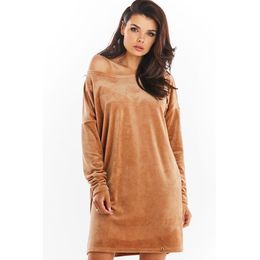 Awama Kleid in Beige - 71% | Damen-kleider