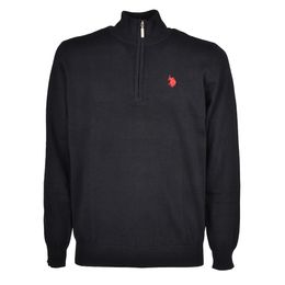 U.S. Polo Assn. Troyer in Schwarz - 50% | Gr&ouml;&szlig;e XL | Herren-plussize