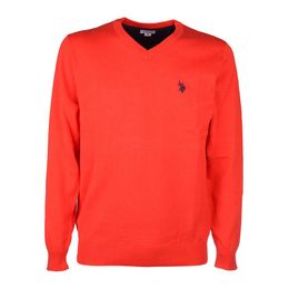 U.S. Polo Assn. Pullover in Rot - 49% | Gr&ouml;&szlig;e S | Herren-plussize