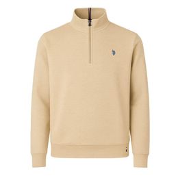 U.S. Polo Assn. Sweatshirt in Beige - 43% | Gr&ouml;&szlig;e S | Herren-plussize
