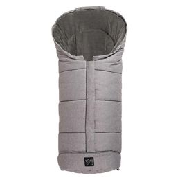 Kaiser Naturfellprodukte Thermo-Fu&szlig;sack "Jooy" in Hellgrau - (L)105 x (B)45 cm - 18% | Baby-fusssaecke