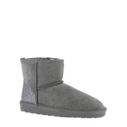 Gooce Leder-Winterboots "Acacia" in Grau - 52% | Gr&ouml;&szlig;e 36 | Damen-stiefel